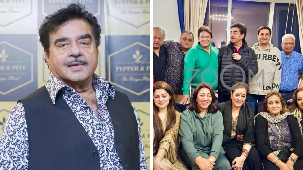 Exclusive! Shatrughan Sinha-Poonam Chill In Dubai With Pahlaj Nihalani ...