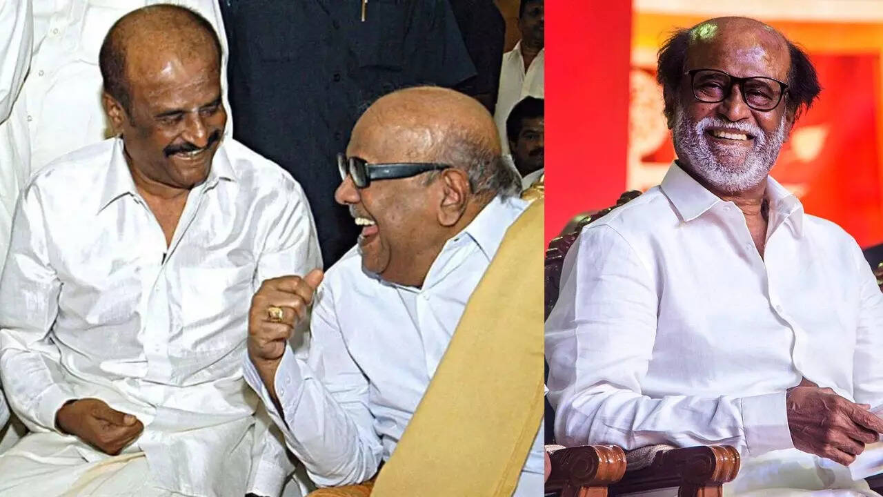 super star rajinikanth shares his experience with kalaingar karunanidhi ...