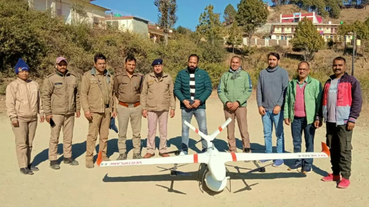 Aiims Rishikesh: 47 km in 34 Mins! Gurgaon Innovator's Historic Drone ...