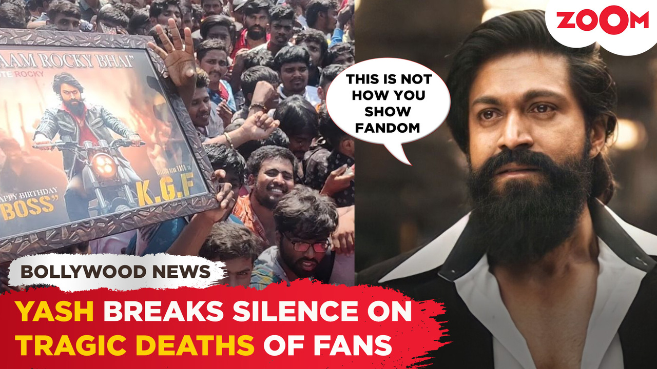 KGF star Yash REACTS to unfortunate incident of fans' demise on his ...