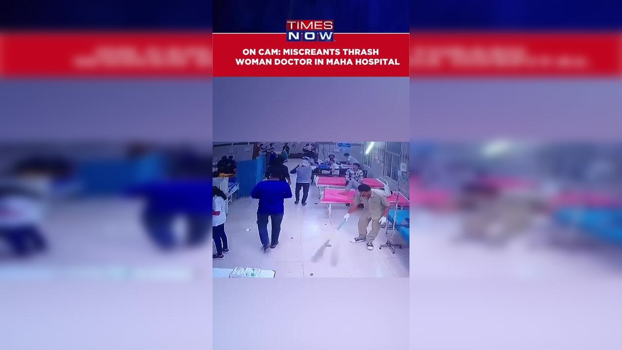 Viral Video: Miscreants Create Ruckus, Thrash Woman Doctor In ...