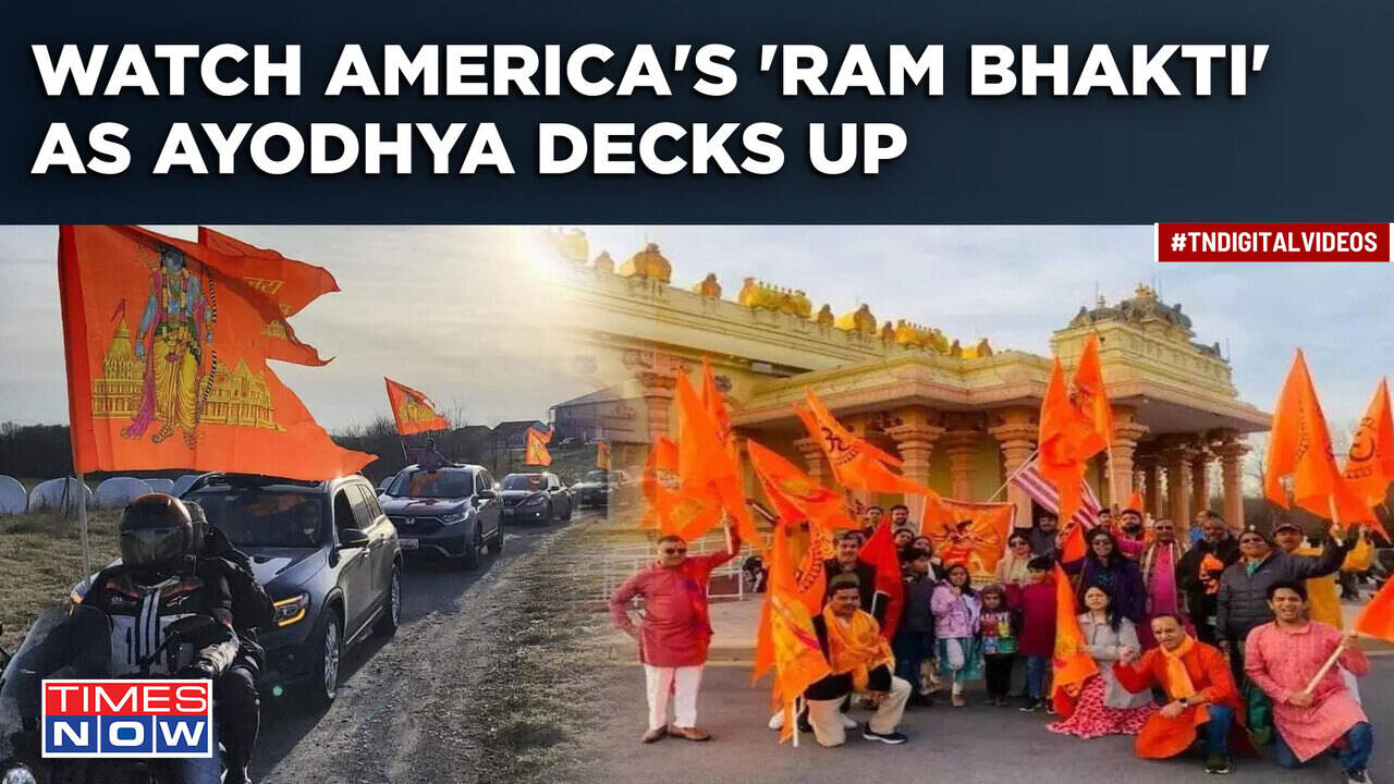 Ram-Bhakti In U.S On Display As Hindu Americans Take Out Rally, Put Up ...