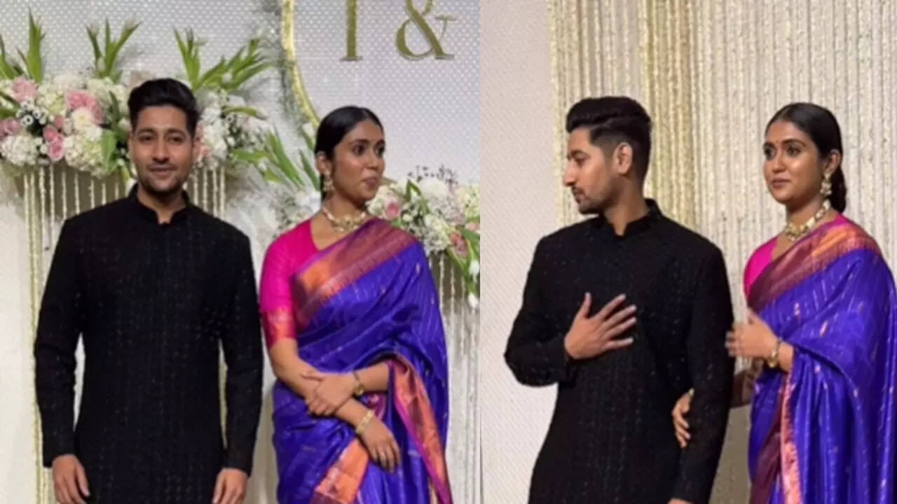 rinku rajguru and akash thosar at ira khan and nupur shikhare wedding ...