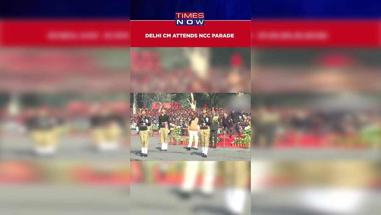 Delhi CM Kejriwal Attends NCC Parade At DG NCC Parade Ground In Delhi ...