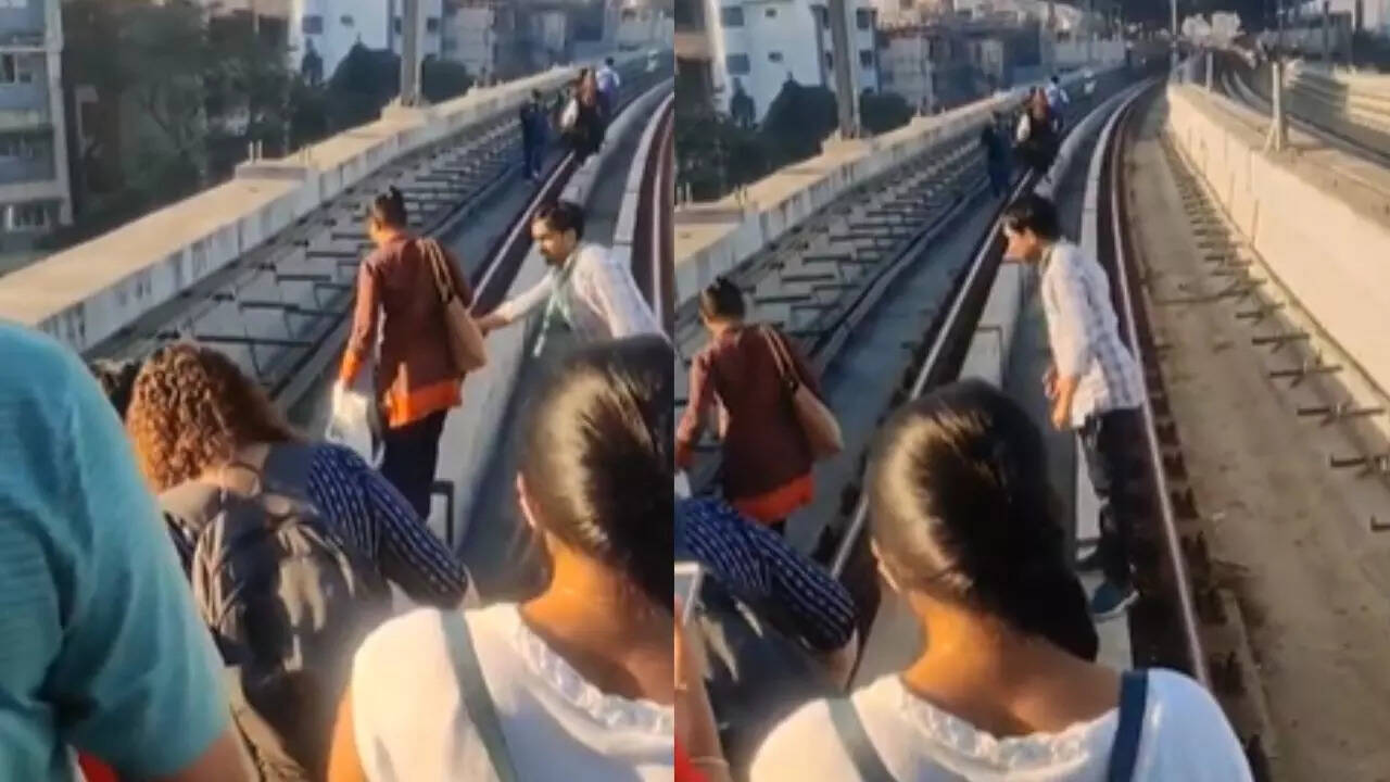 How Passengers Were Offloaded From Mumbai Metro After Disruption in ...