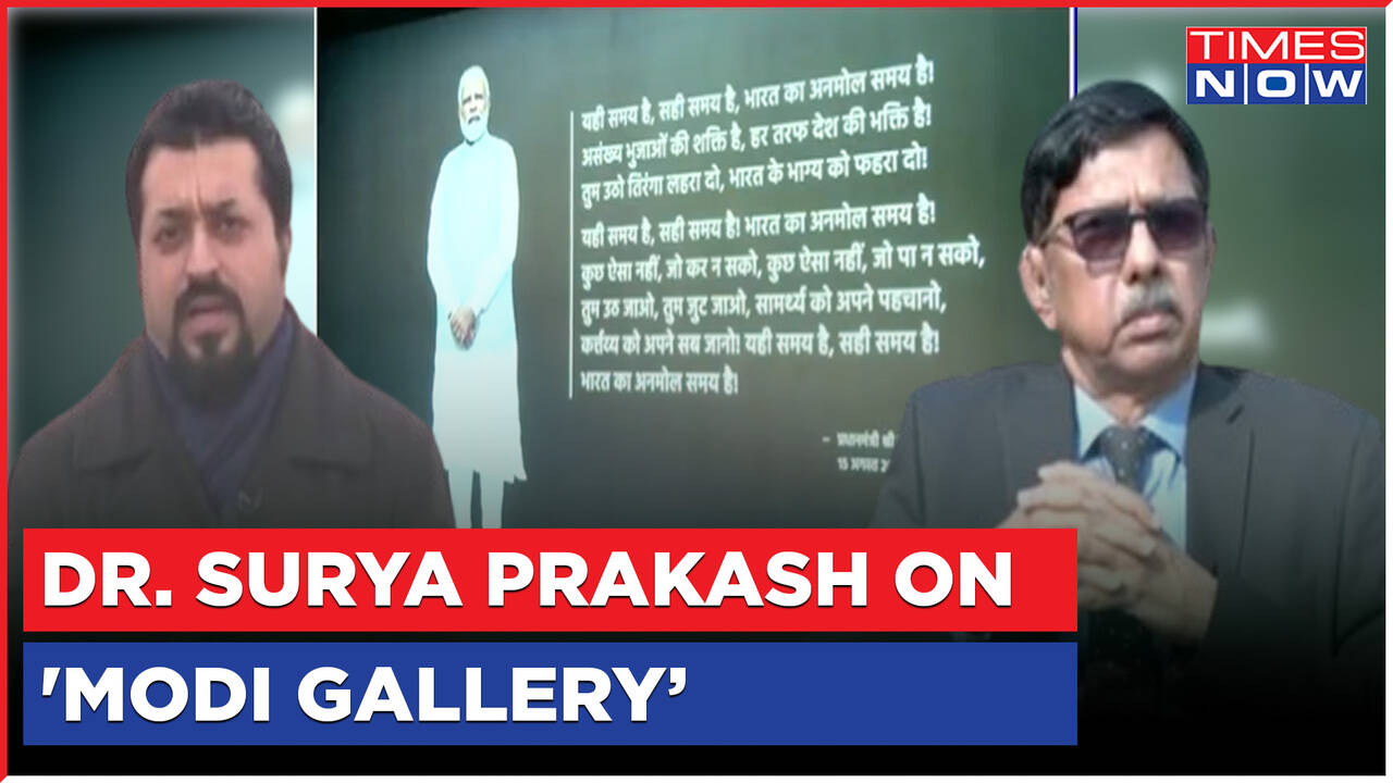 Dr. Surya Prakash Exclusive On 'Modi Gallery' At Prime Ministers' Museum With Madhavdas| Watch ...