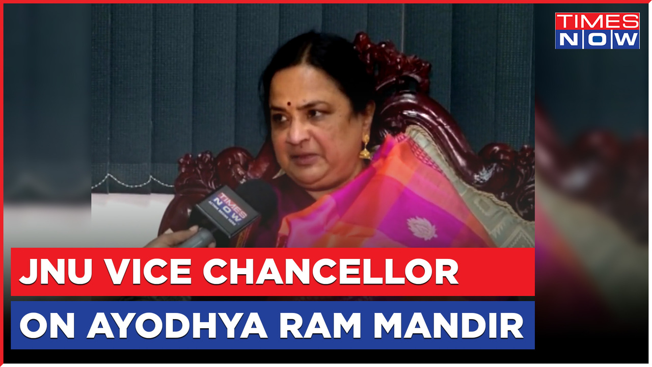 JNU VC Santishree Dhulipudi Pandit Unplugged On Ayodhya Ram Mandir & Its Importance For ...