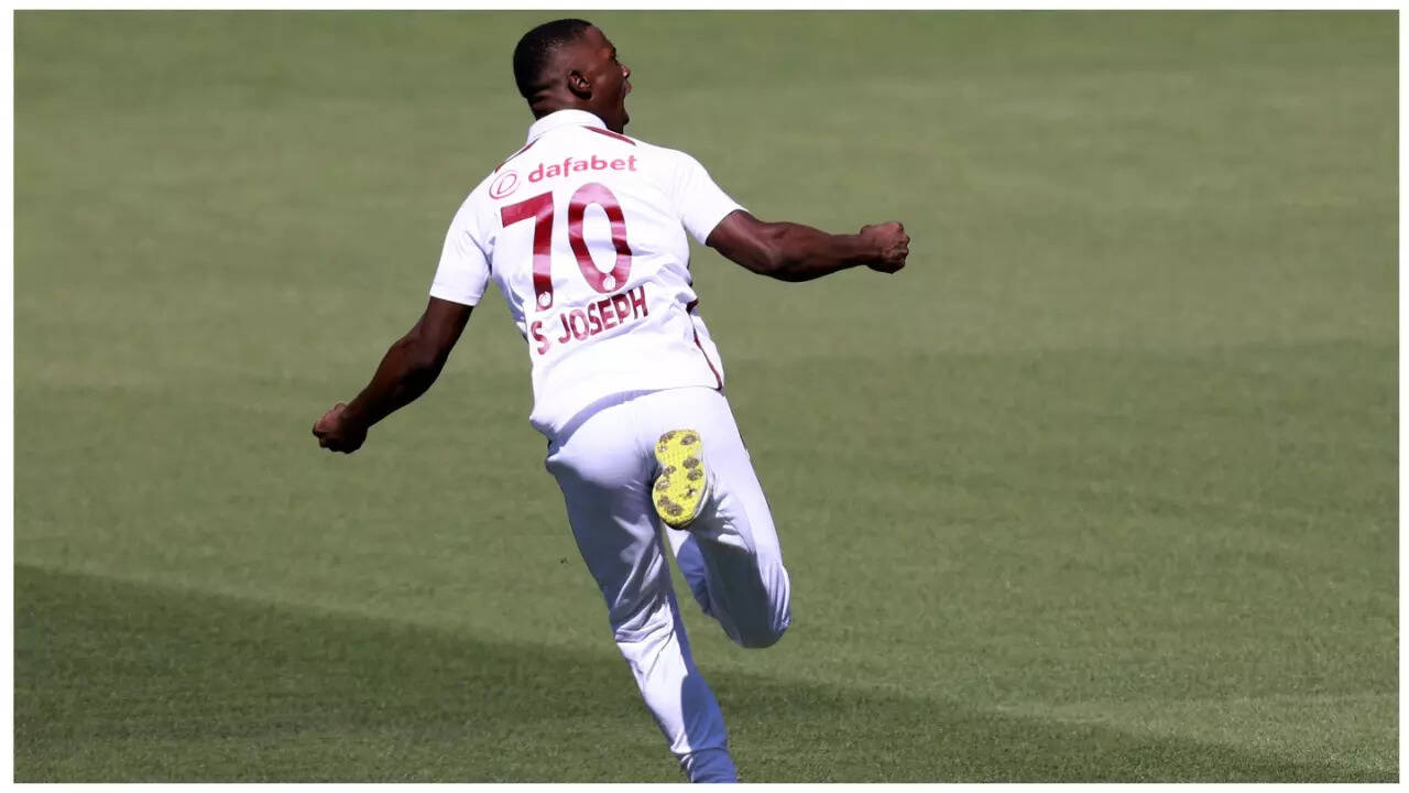 First-ball joy: Shamar Joseph starts Test cricket with Steven Smith's ...