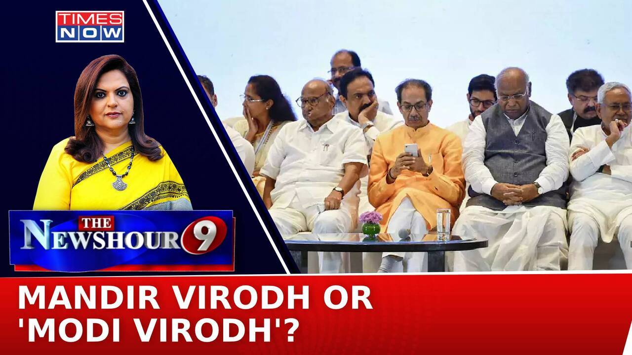Bharat Unites Over Ram But I.N.D.I.A Splits | Mandir Virodh Or 'Modi ...