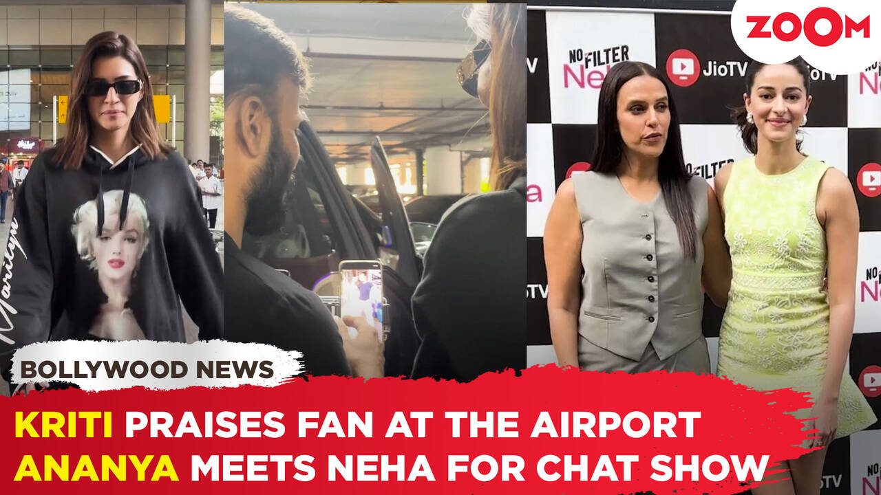 Ananya Panday & Neha Dhupia in candid chat show | Fan receives high praise from Kriti Sanon ...