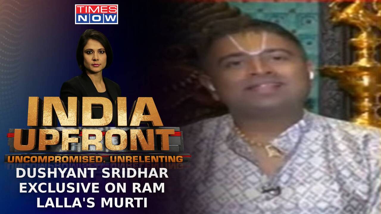 Dushyant Sridhar Exclusive On Ram Lalla's Murti | Was Second Statue ...