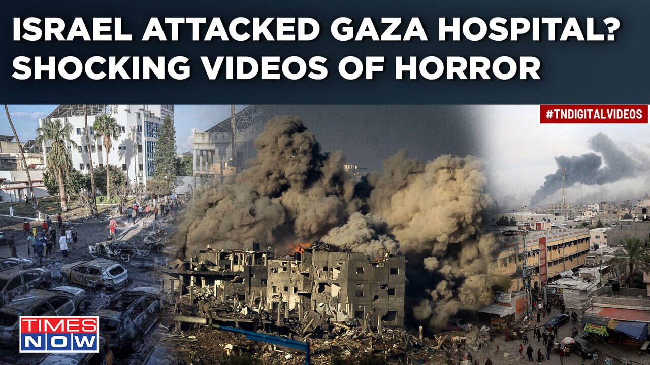 Israel Attacks Hospital In Southern Gaza, Claims Palestinian Red ...