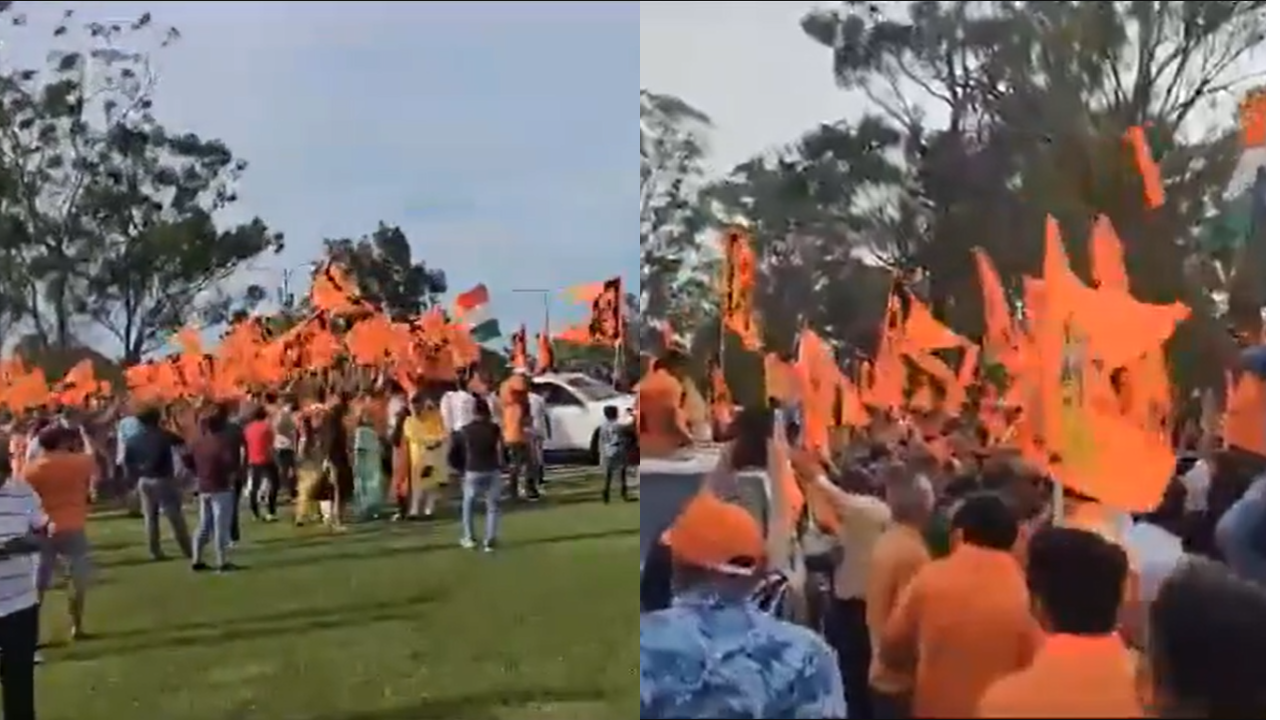 Ram Mandir Pran Pratishtha: WATCH: Indians In Australia Hold Car Rally ...