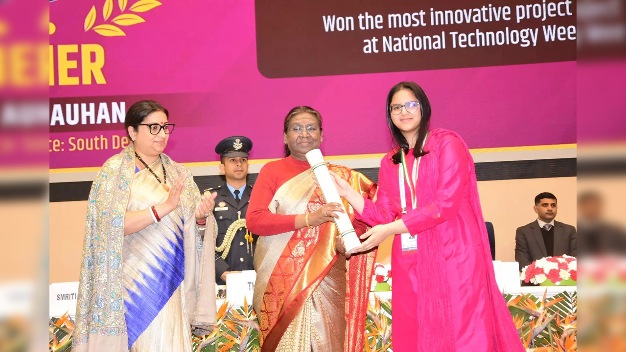 Delhi's Suhani Chauhan Gets Bal Puraskar, Reveals How Her Agri-Vehicle Will Benefit Small ...