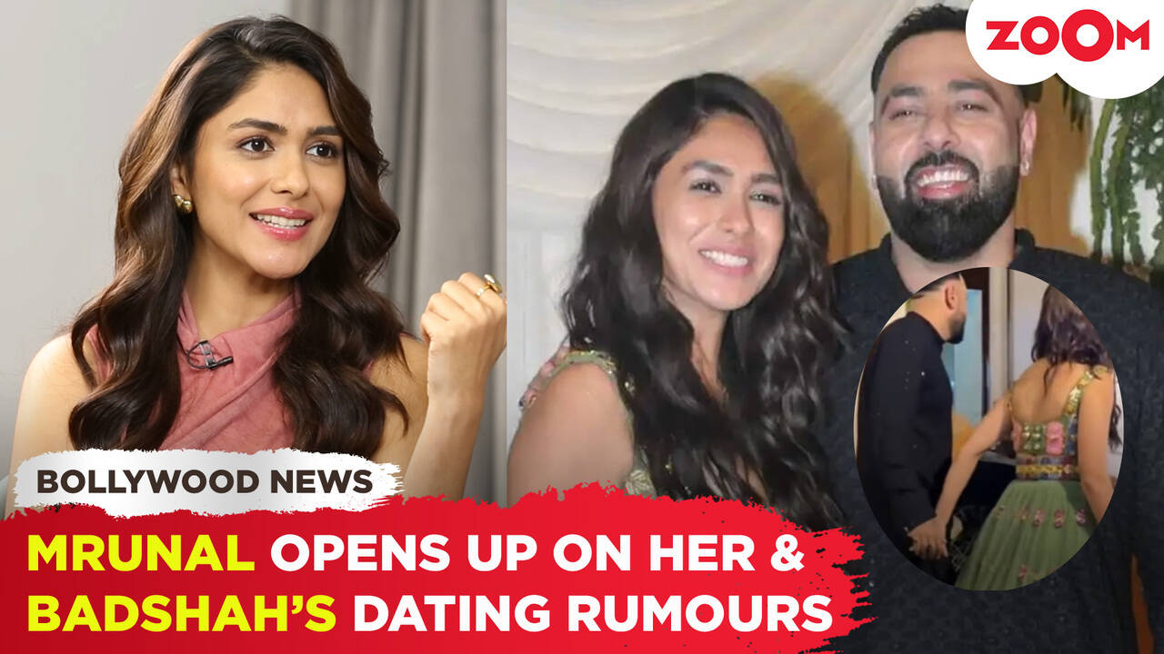 Mrunal Thakur REACTS to dating rumours with Badshah | Times Now Mrunal Thakur REACTS to dating rumours with Badshah | Times Now