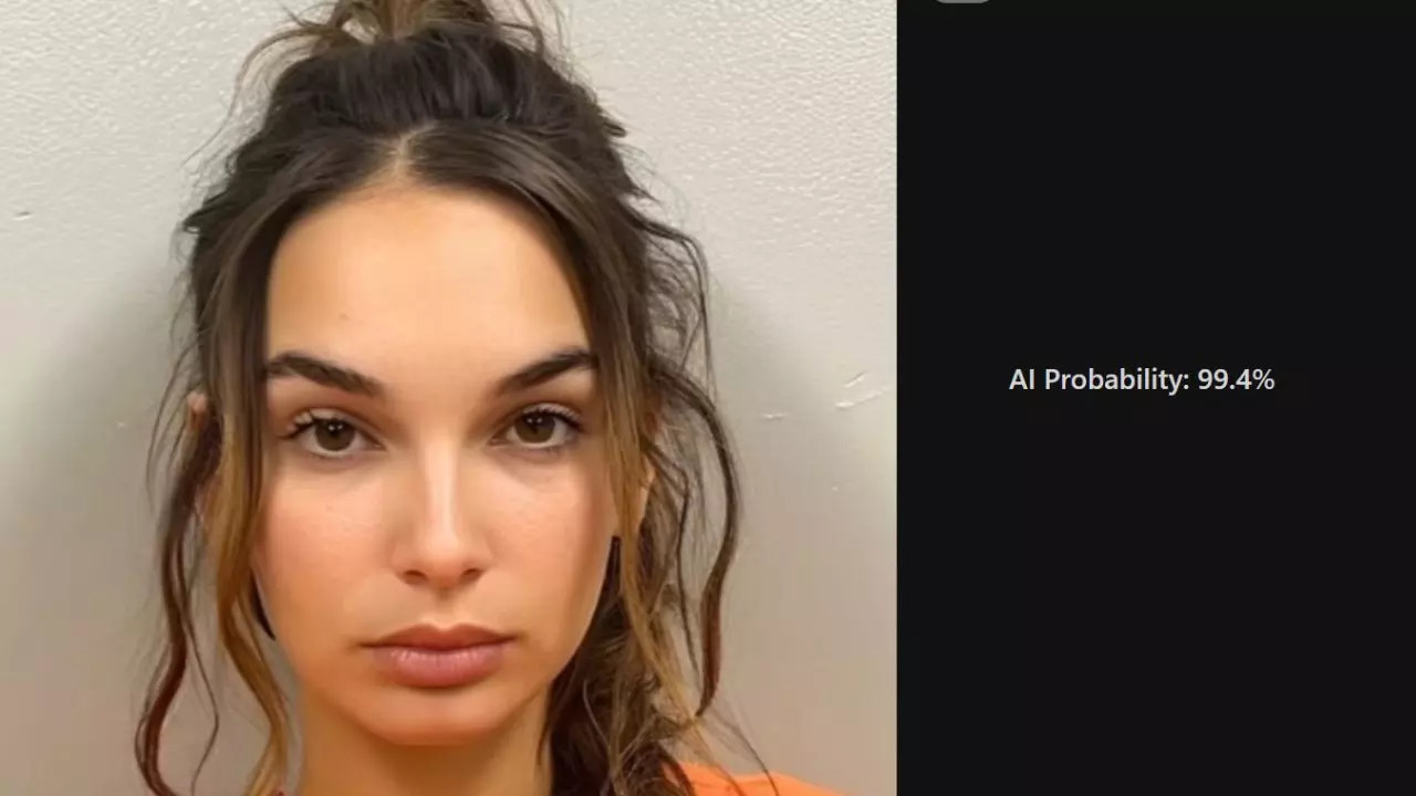 Woman Viral Mugshot: Woman's 'Prettiest Ever' Mugshot - AI Or Real ...