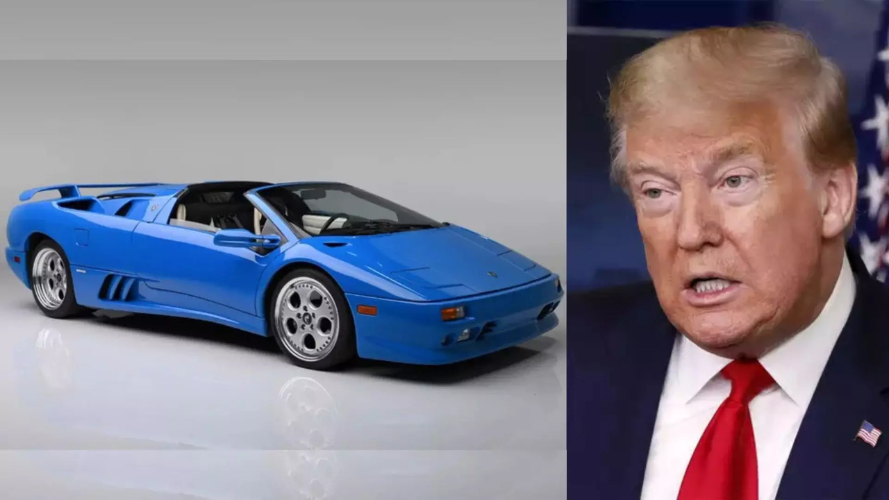 Donald Trump Lamborghini: Donald Trump's Custom 1997 Lamborghini Diablo ...