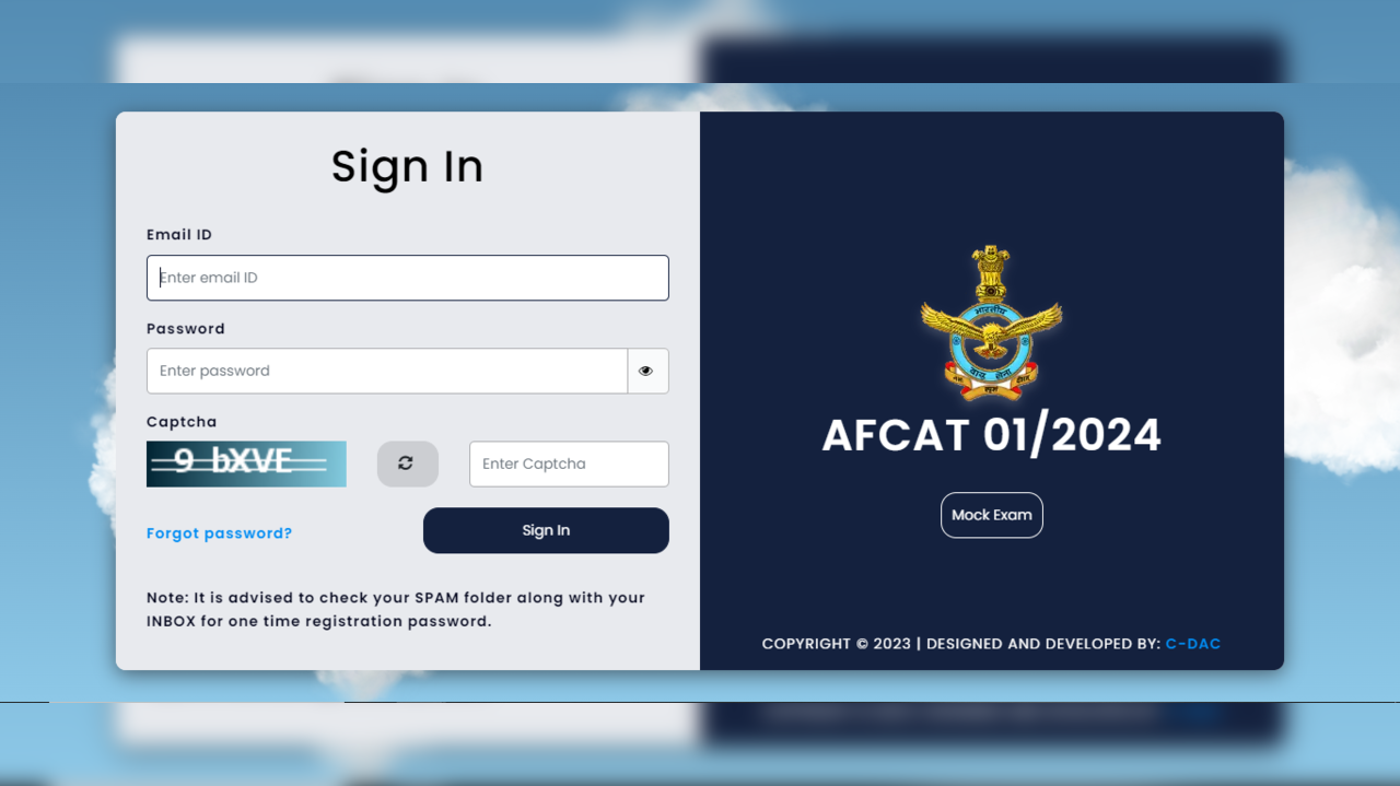 AFCAT 2024 Admit Card: AFCAT Hall Ticket 2024 Released on afcat.cdac.in ...