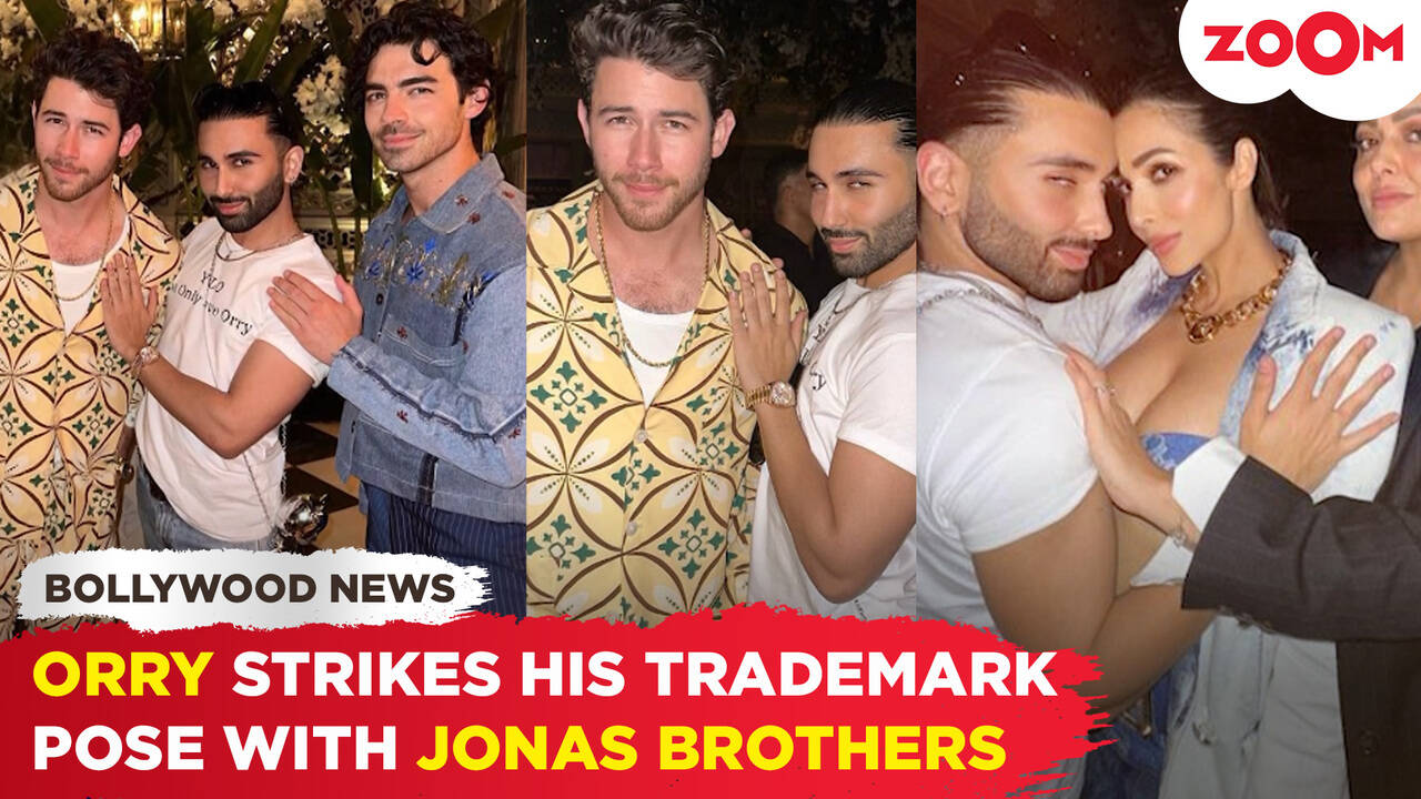 Orry PARTIES with Nick Jonas, Joe Jonas, Malaika Arora at Jonas ...