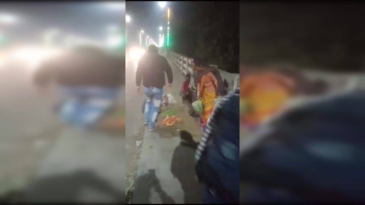 Viral Video: Unnao Municipality Workers Throw Street Vendor’s Vegetable Off Bridge | Times Now