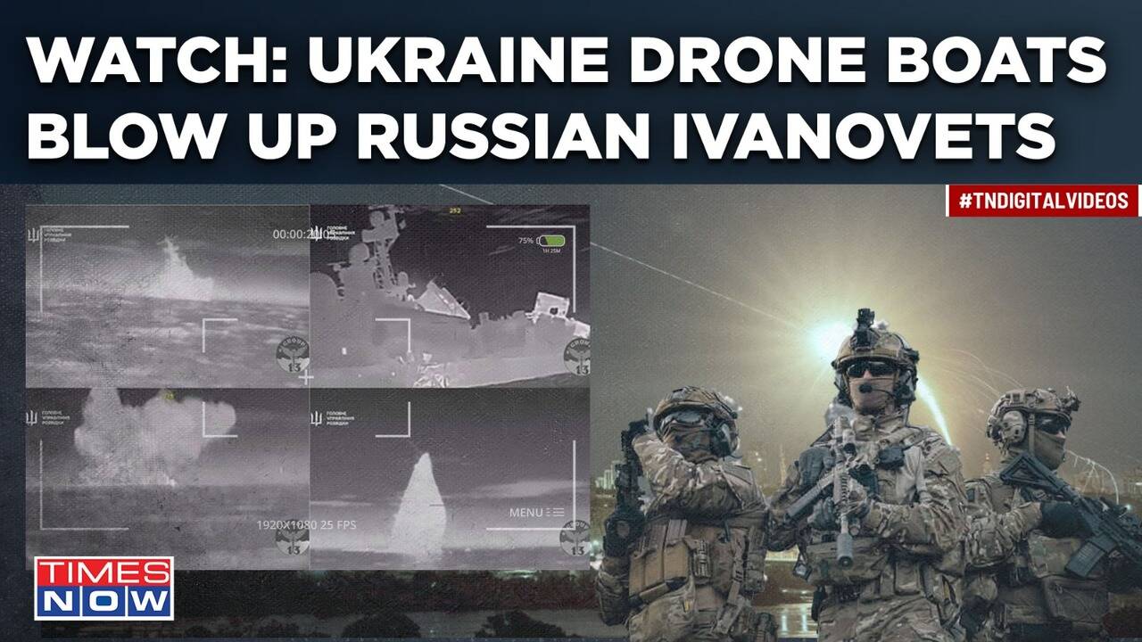 Ukraine Destroys Russia's Supersonic Missile-Armed Corvette As Kyiv ...