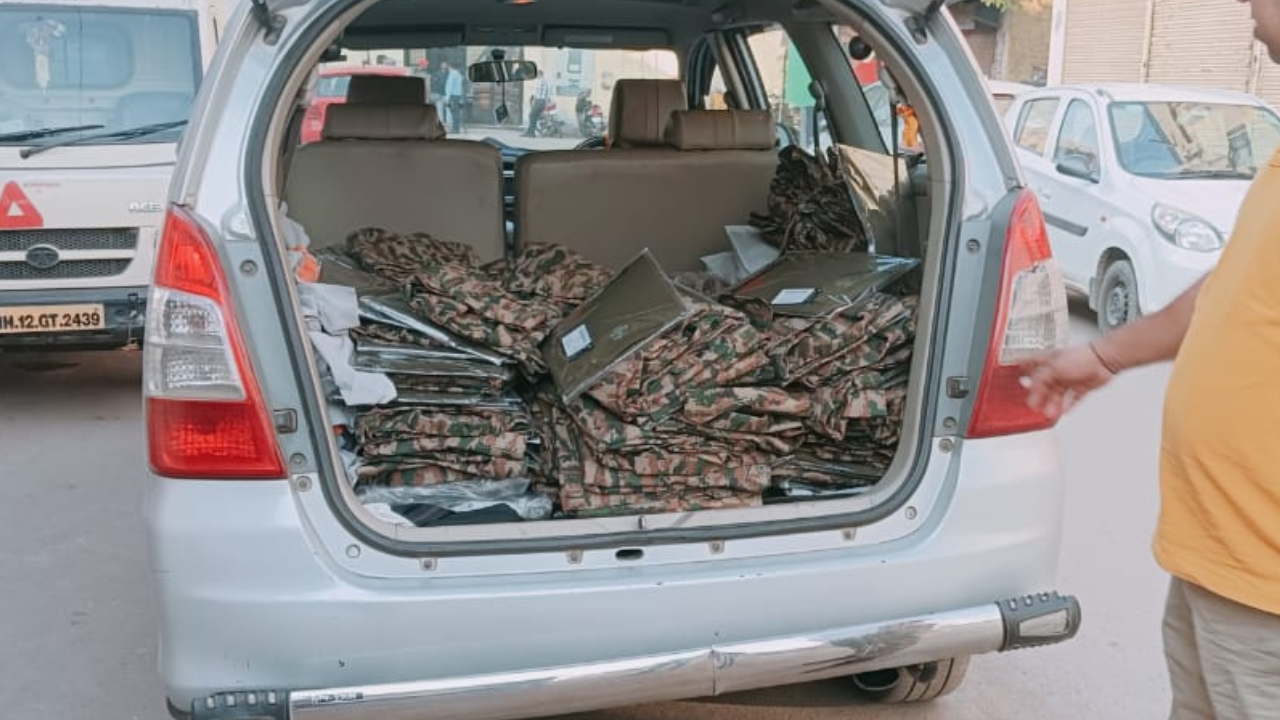 indian army fake uniform selling illegal at Ahmednagar Accused arrested ...