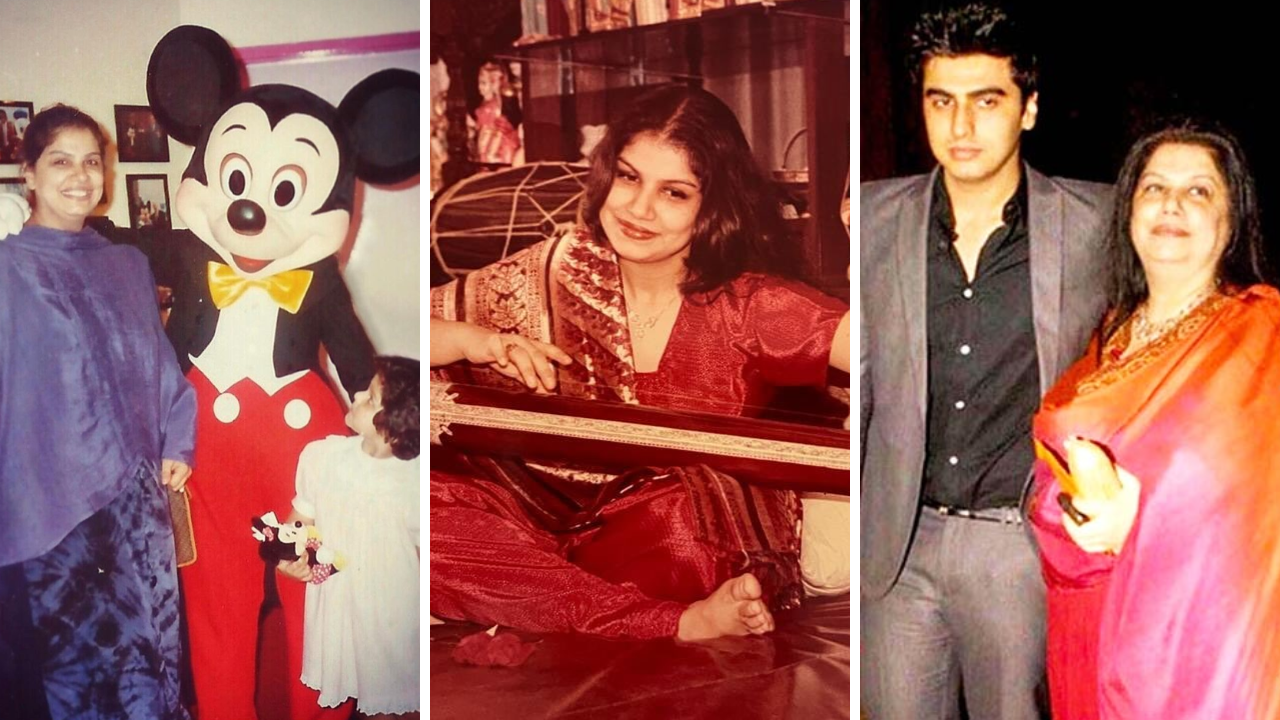 Mona Shourie Kapoor: Arjun Kapoor Pens Emotional Note On Mom Mona's ...