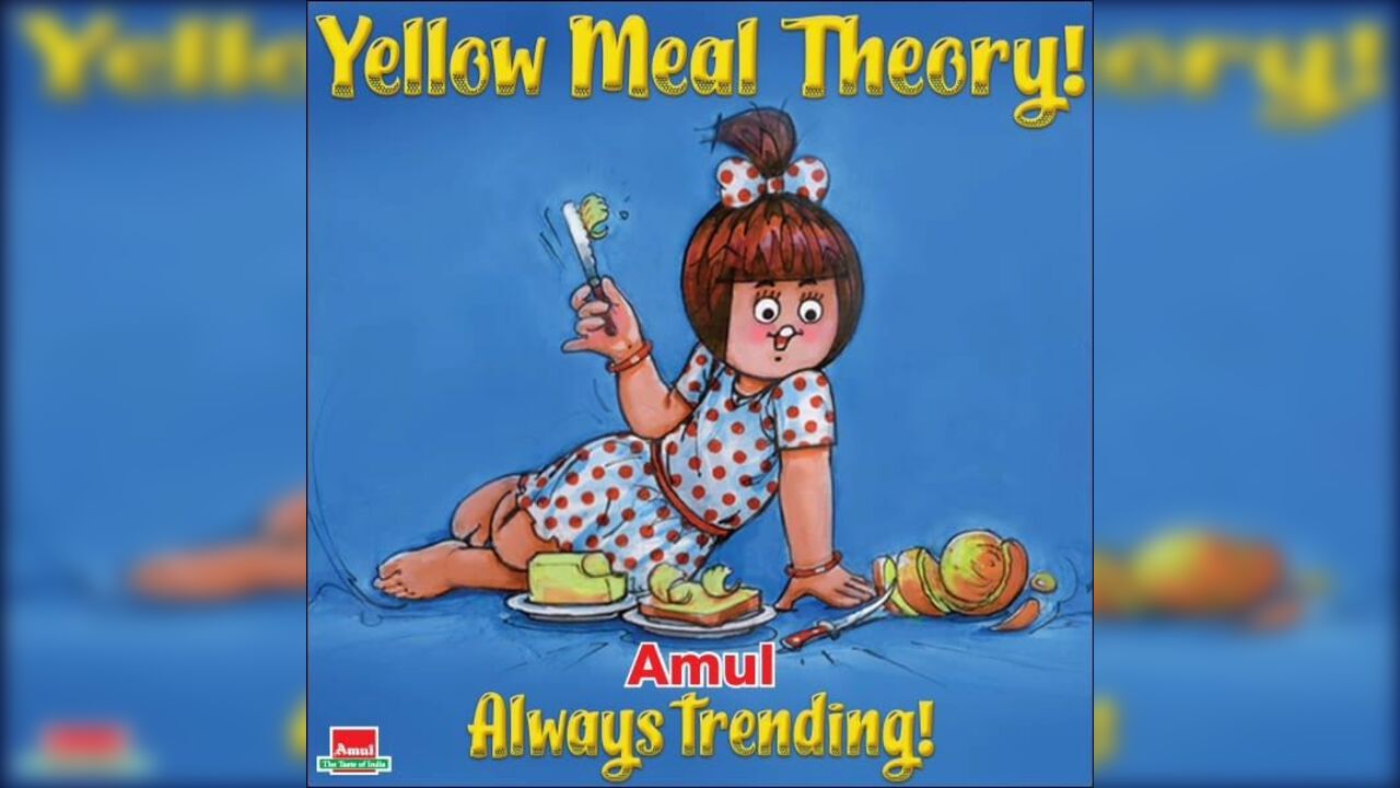 Amul Joins Orange Peel Theory Trend With a Buttery Twist. See Viral ...