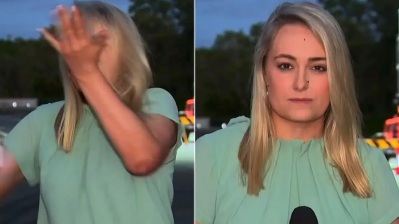 WATCH | Australian Reporter Slaps Herself on Live Show, Netizens Can’t ...