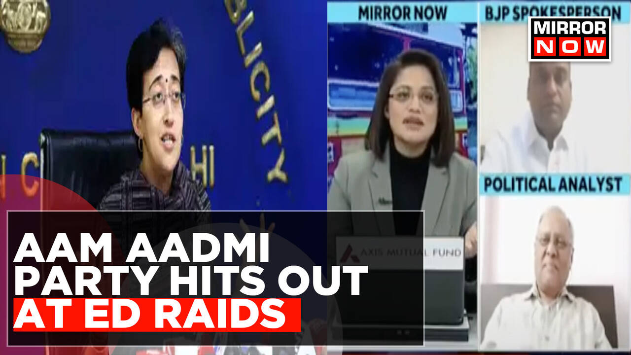 Enforcement Directorate Raids 12 AAP Leaders | Why ED Counters AAP ...