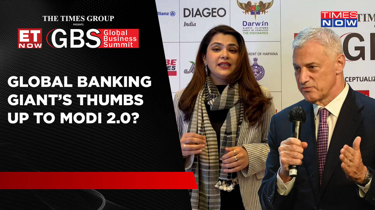 Banking Giant Standard Chartered CEO Speaks To Times Now At ET Now GBS ...
