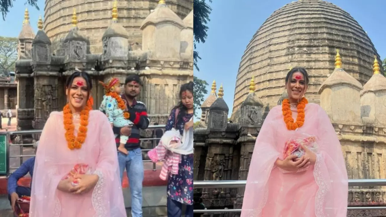 Nia Sharma Visits Kamakhya Temple In Assam, Shares Beautiful Pics | TV ...