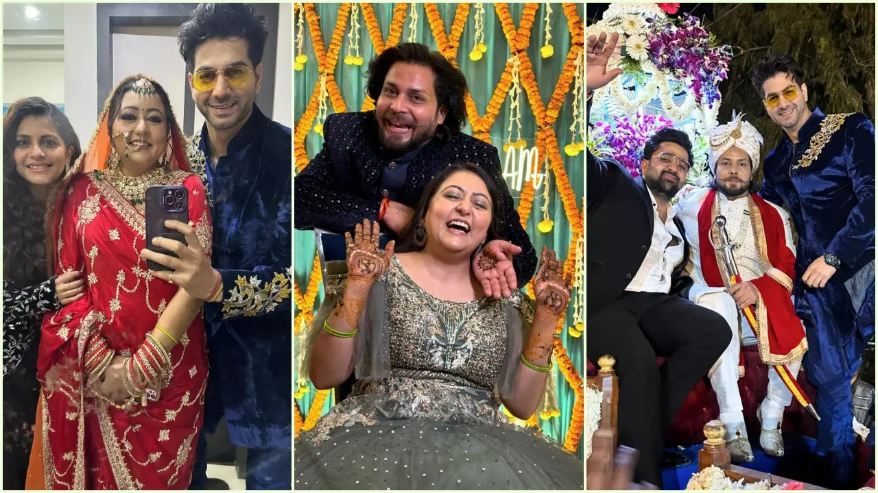 Swati Tarar Ties The Knot With Beau Param Jakhar; See First Wedding Pictures | TV News, Times Now