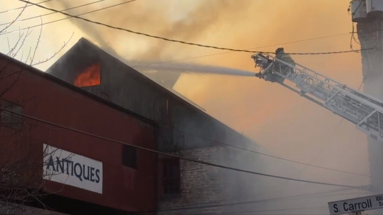 Frederick Maryland Fire: Frederick, Maryland Fire Today: Three Alarm ...
