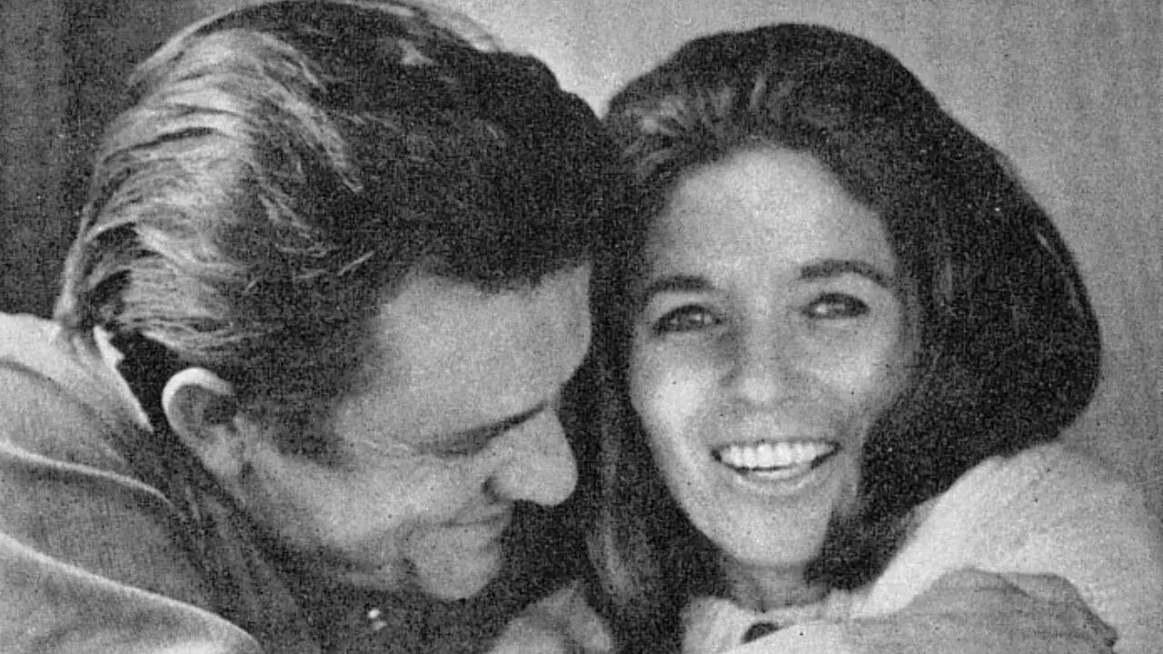 Young Johnny Cash And Vivian
