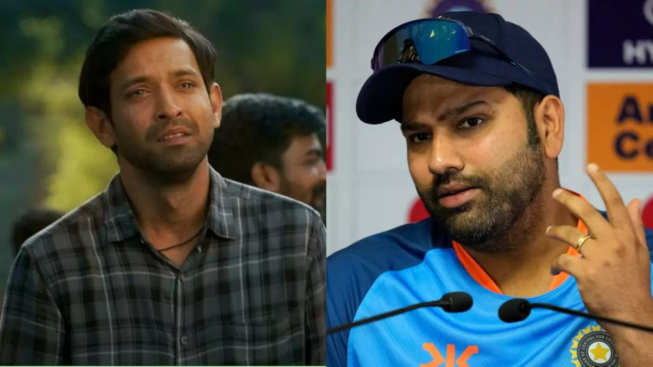WATCH: Rohit Sharma's Three-Word Review Of '12th Fail' Movie Goes VIRAL ...