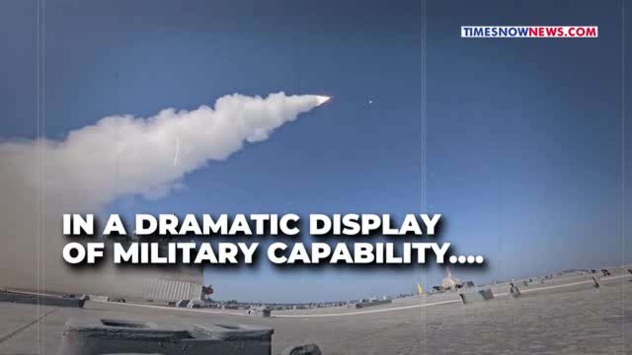 Iran Simulates Strike on Israeli Base As It Flaunts Force | Fires ...