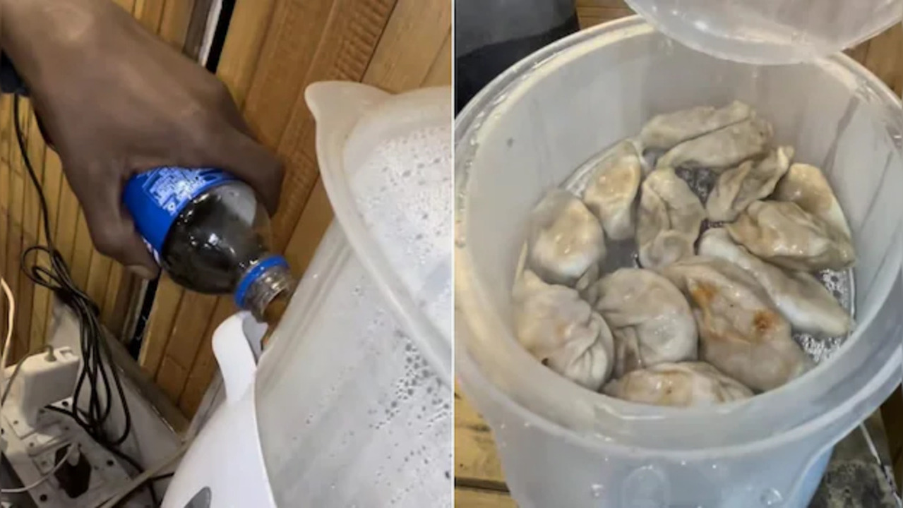 Viral Video of Momos Cooked in Pepsi Leaves Internet Triggered. Watch ...