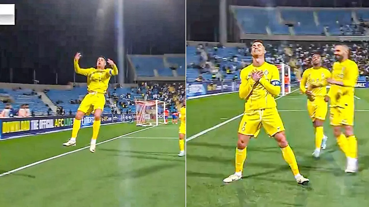 Cristiano Ronaldo Scripts Another Record, Shows Off New Celebration During Al-Nassr's Win in AFC ...
