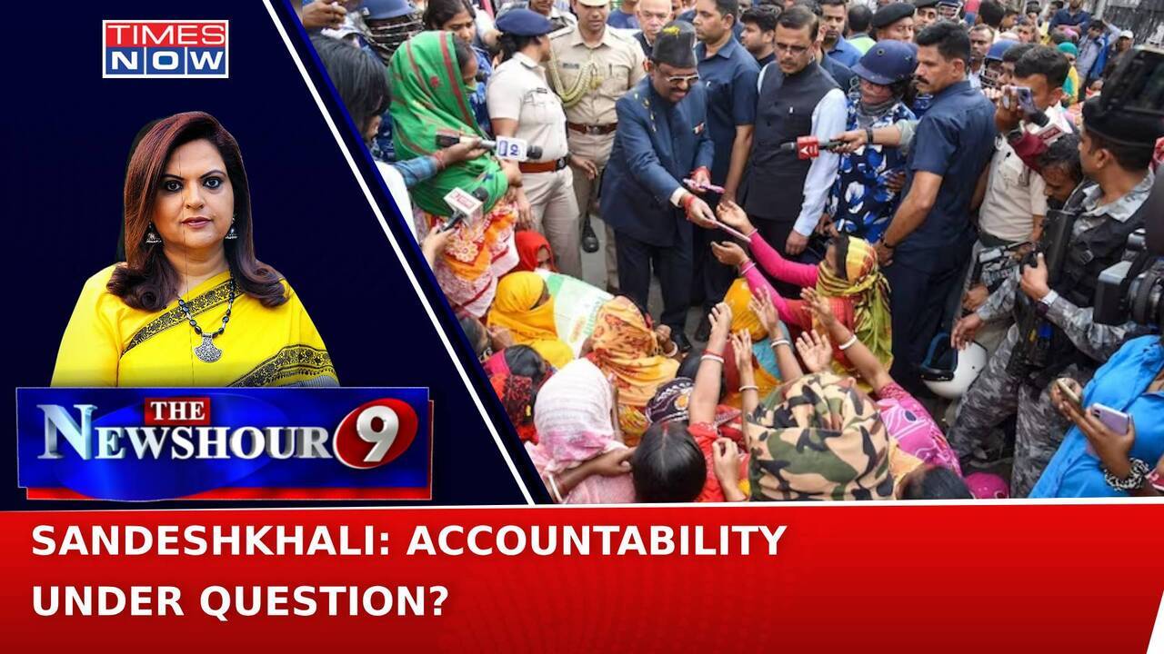 Sandeshkhali Showdown Peaks: Victims Raped, Then Asked to 'Prove Rape' |Newshour 9 | Times Now