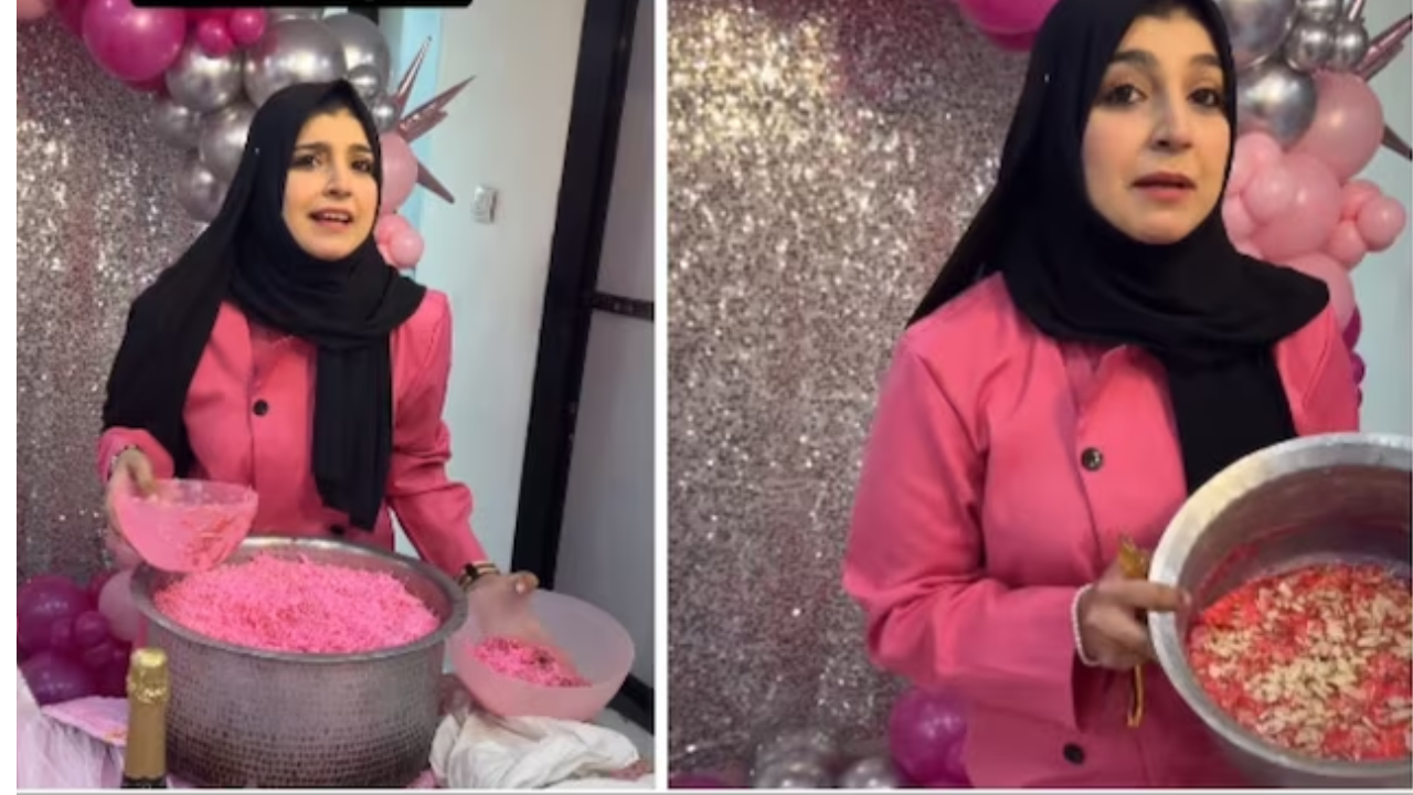 Mumbai Baker Makes Pink Biryani for Barbie-Theme party, Gets Trolled ...