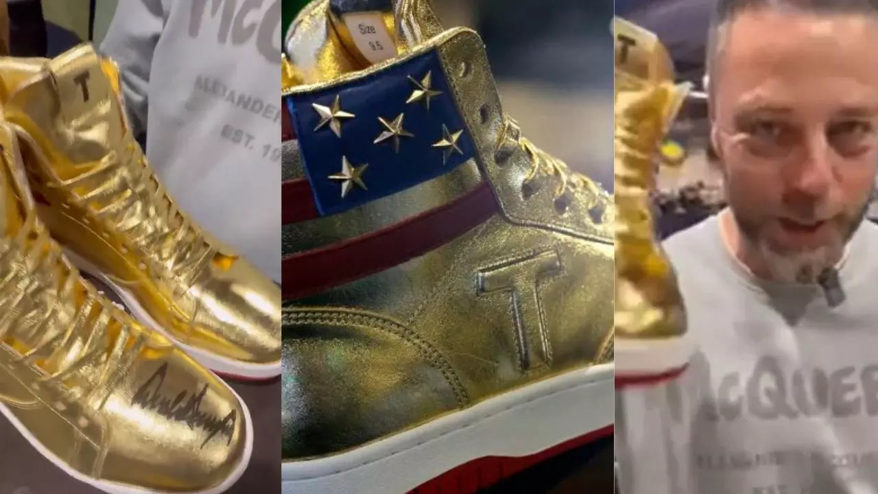 Who Is Roman Sharf? Luxury Bazaar CEO Wins Donald Trump's Signed Sneakers For $9,000 | Times Now