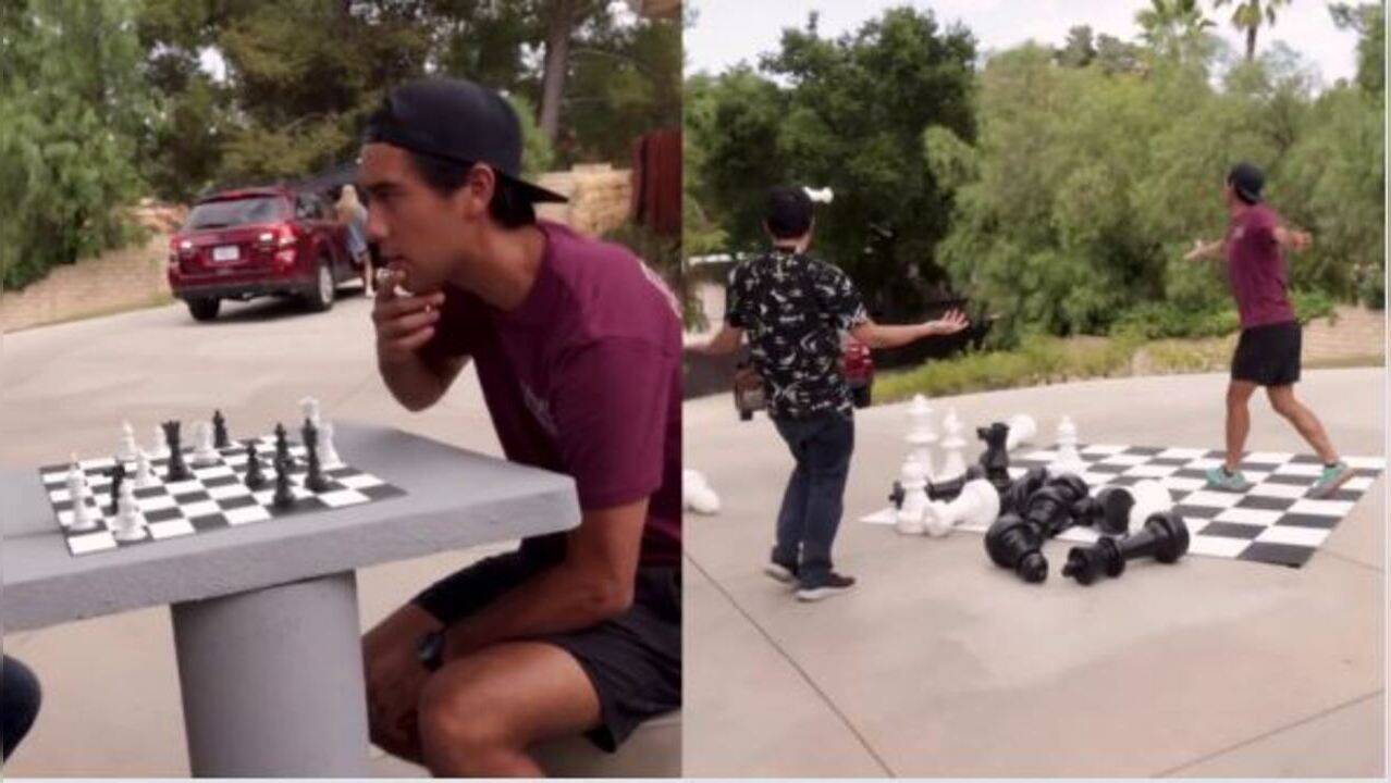 Watch: Optical Illusion Viral Video Of 2 Men Playing Chess Will Make ...