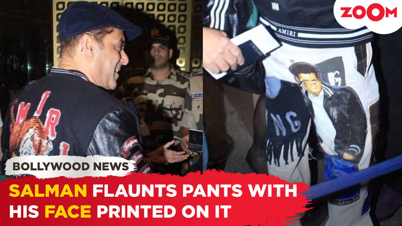 Salman Khan goes VIRAL with pants bearing his own face print | Times Now