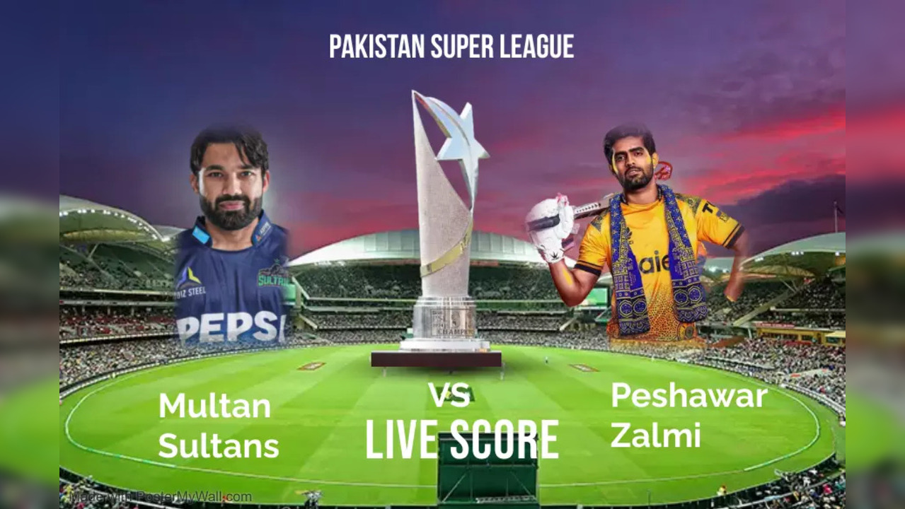 Multan Sultans vs Peshawar Zalmi PSL 2024, Live Cricket Score: Pakistan Super League MUL vs PES ...