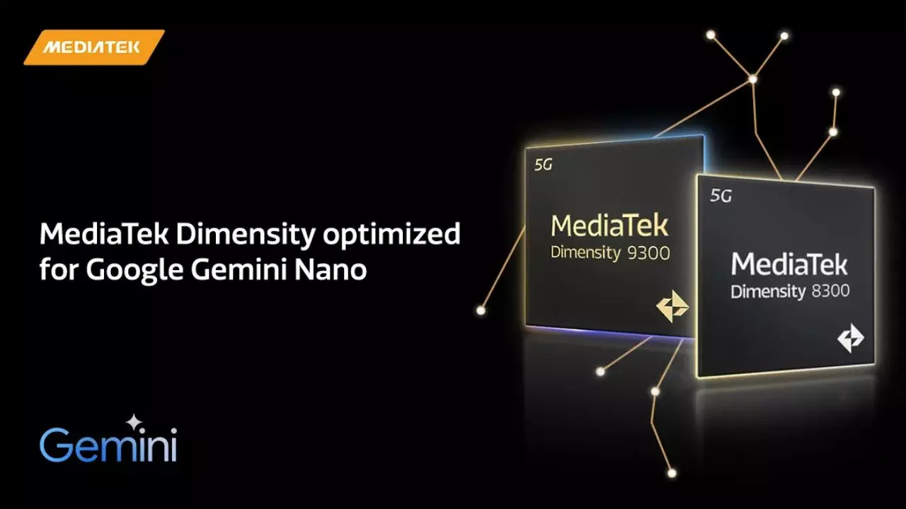 MediaTek Dimensity Chipsets Now Optimised for Google Gemini Nano: All ...