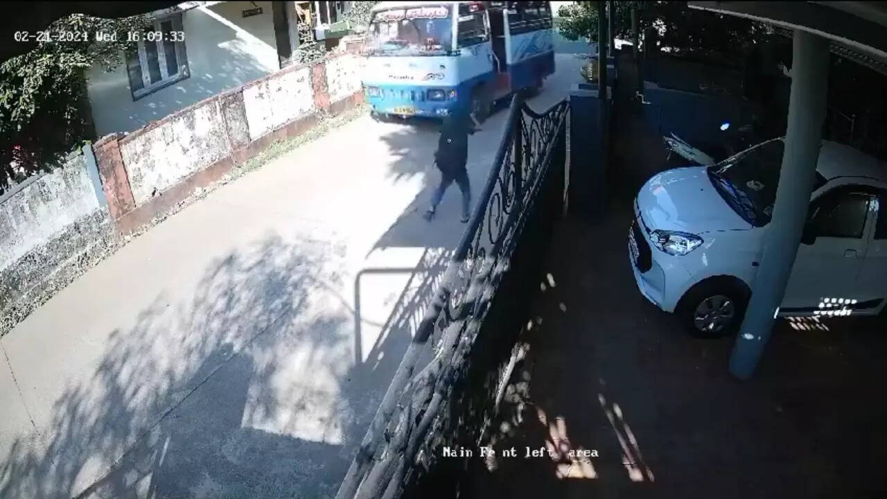 On CCTV: Karnataka Boy Run Over by Conductor-Less School Bus | Times Now