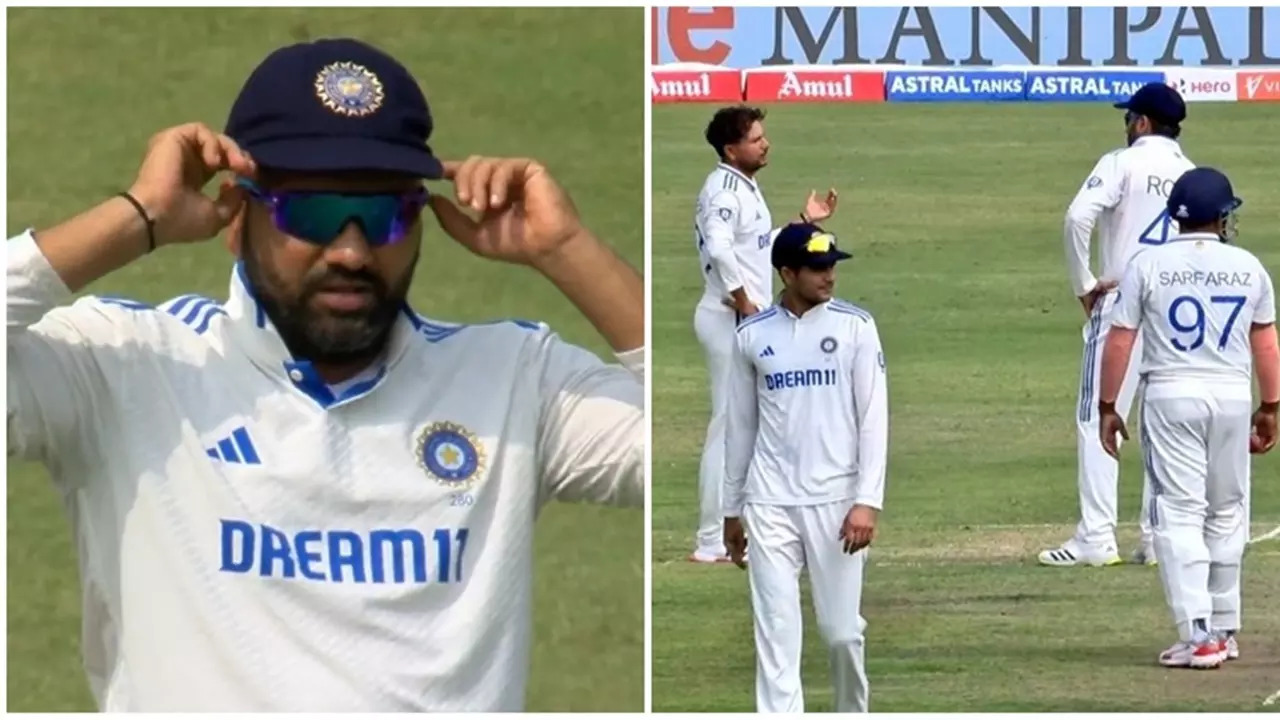'10 Second Hai, Dimaag Lagao Barabar' - Rohit Sharma Caught On Stump ...