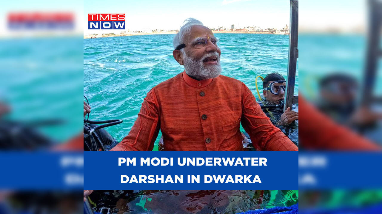 PM Narendra Modi Offers Prayers To Lord Krishna In Gujarat’s Dwarka