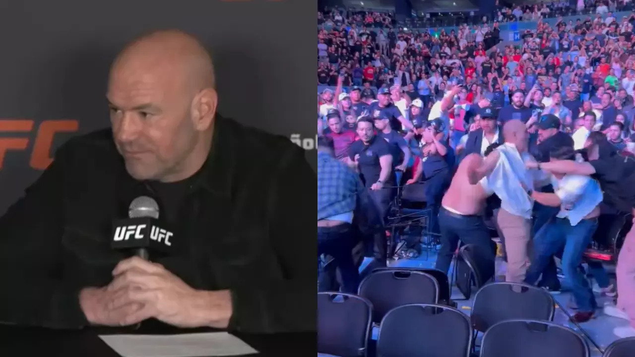 Dana White: Dana White Calls Wild Mexico Crowd Fight 'One Of The ...